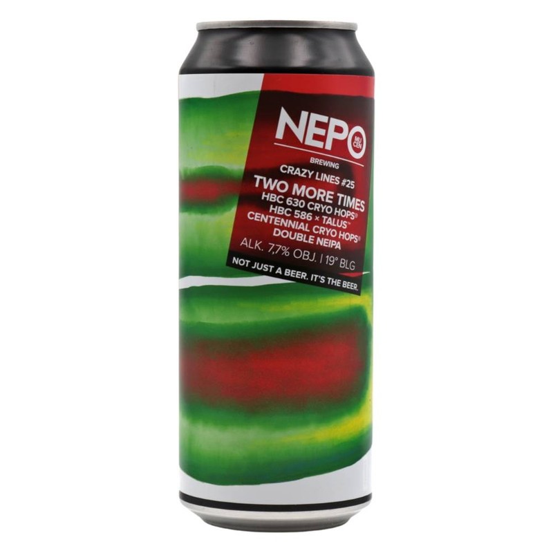Nepomucen Crazy Lines 25 Two More Times 500 Ml Can Artisan Beers Nepomucen Crazy Lines 25 Two More Times 500 Ml Can Artisan Beers