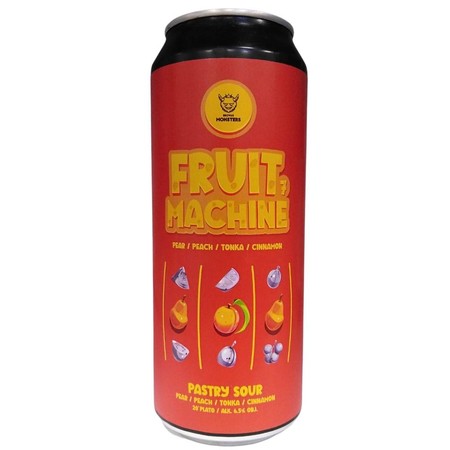 Monsters: Fruit Machine #7 - puszka 500 ml | Piwo kraftowe \ Sour (piwa ...